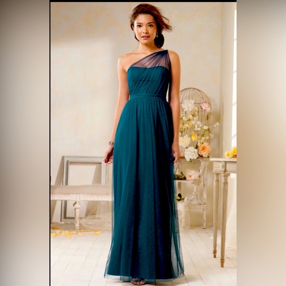 Alfred Angelo | Dresses | Alfred Angelo One Shoulder Modern Bridesmaid ...